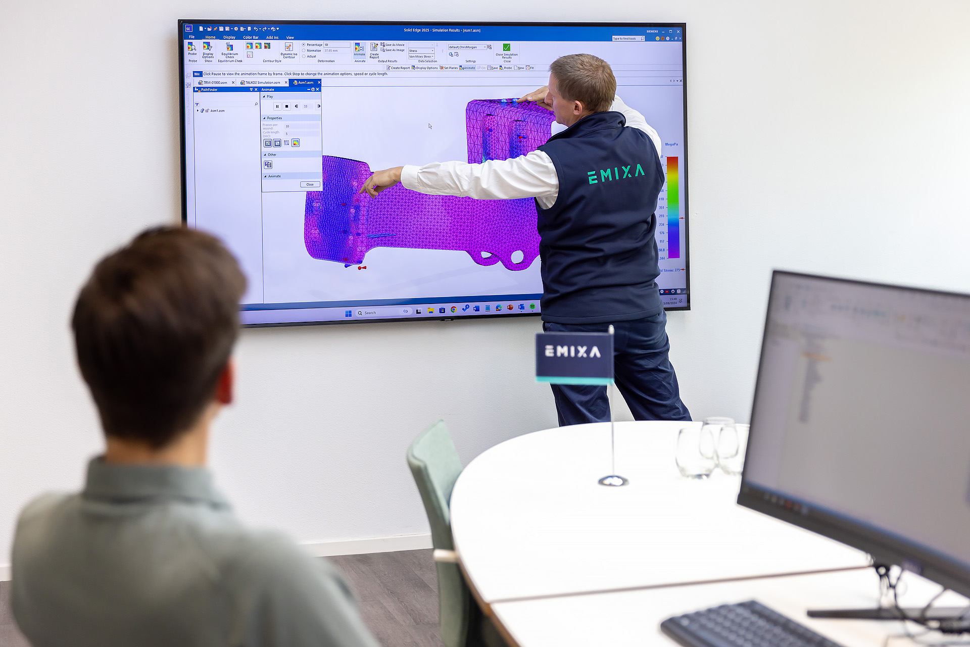 Femap Multi-Step Non-Linear Training Course | Emixa
